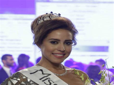 amina ashraf crowned miss world egypt