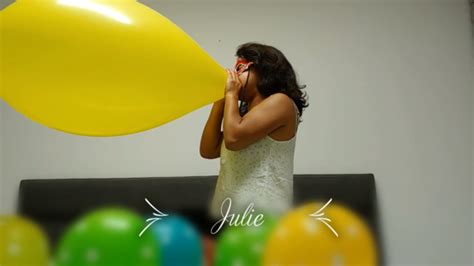 Balloons Mouth Blow And Pop Them All Julielooner This Is A Sexy