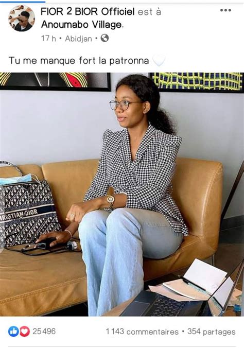 Côte d Ivoire Voici le message de Fior De Bior à sa chérie AfrikMag