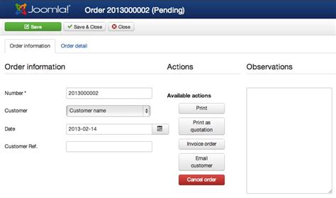 Sales And Customer Management In Easy ERP JoomBoost