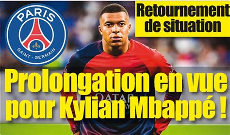 Psg Nos Révélations Sur Lavenir De Kylian Mbappé Le Quotidien Du Sport