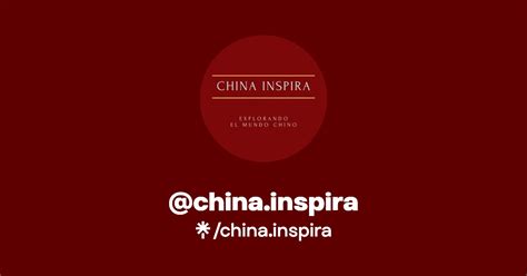 China Inspira Instagram Facebook Linktree