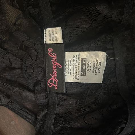 Dreamgirl Lace Cutesy Top One Size Pictured On Depop