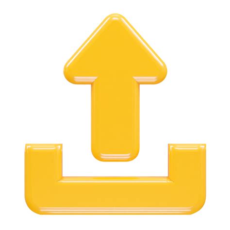 Upload Icon 3d Rendering Illustration Element 33158071 Png