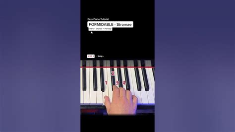 „formidable“ Piano Tutorial Intro Chords Chorus Melody