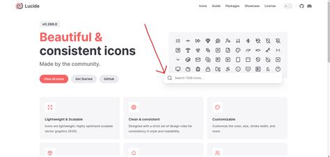 Search Bar Alignment Issue On Homepage · Issue 1624 · Lucide Icons