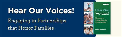 Hear Our Voices Engaging In Partnerships That Honor Families Foster