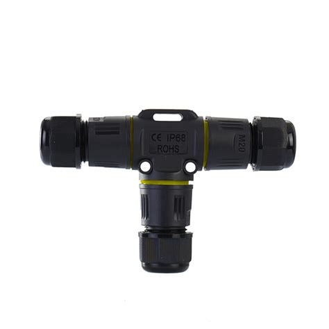 Straight Type Ip68 Waterproof Cable Connector 2 Cores M16 Simple