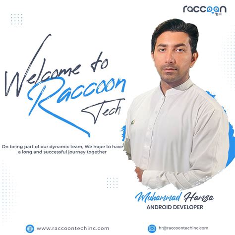 Raccoon Tech On Linkedin Welcomeonboard Congratulations