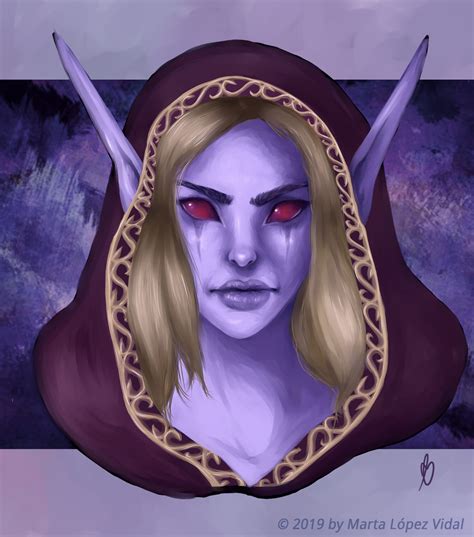 Artstation Sylvannas Windrunner Fanart