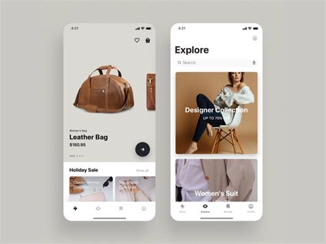 fashion ecommerce shopping mobile app ui design artofit