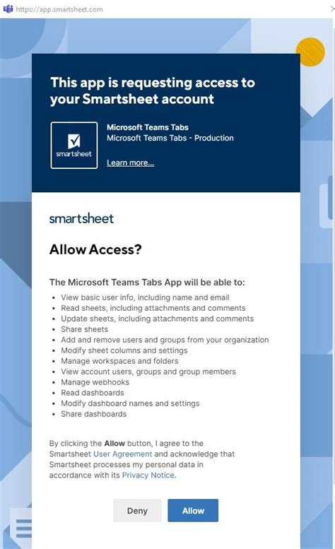 Smartsheet And Teams Open Within Teams Smartsheet Community