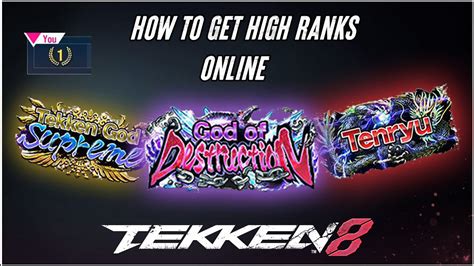 Tekken 8 How To Get High Ranks Online Youtube