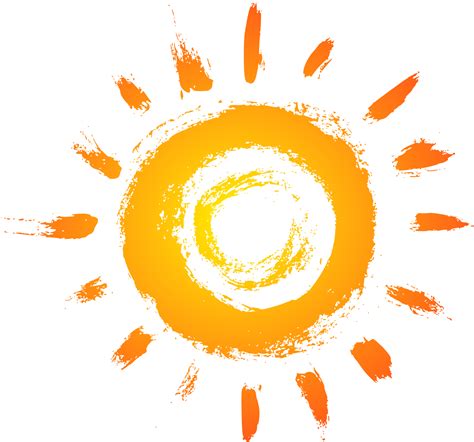 Grunge Sun Vector EPS SVG PNG Transparent OnlyGFX