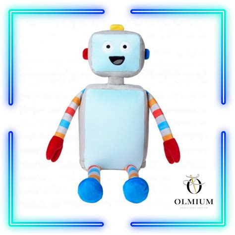 Personalised Plush Robot Olmium