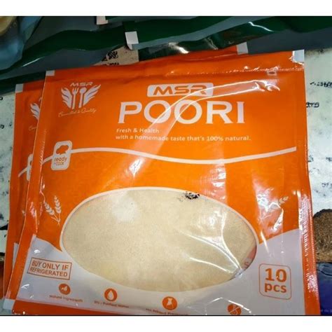 Msr Raw Frozen Puri 450 G At Rs 35pack In Kurnool Id 2853408424548