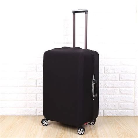 Housse De Valise Noir Protection Pour Valise L 24 Bagagerie Accessoire Voyage
