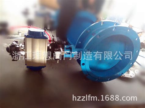 气动通风蝶阀DN350 D641W 2 5C 带反馈及手动操作装置 阿里巴巴