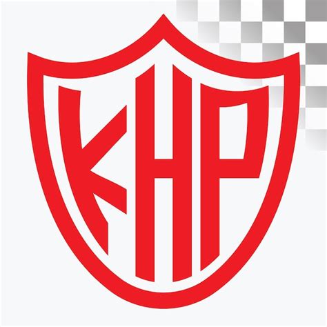 Premium Vector Khp Letter Logo Design