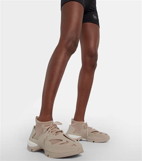 베이지 Solarglide 러버 메쉬 스니커즈 Adidas By Stella Mc Cartney Mytheresa