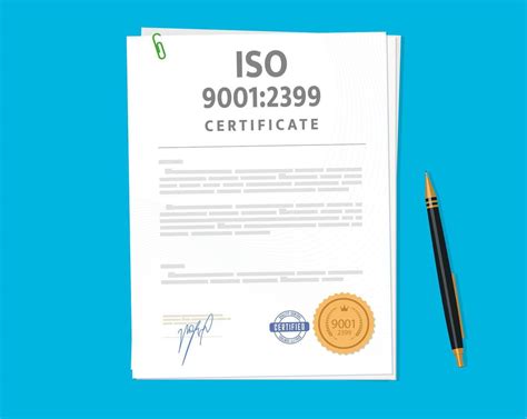 Yo Asi Certificado Valida Internacional Normas 45369702 Vector En Vecteezy