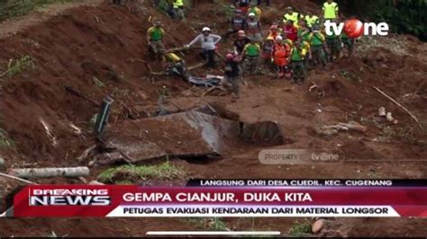 Tim Sar Temukan Satu Jenazah Korban Tertimbun Longsor Akibat Gempa