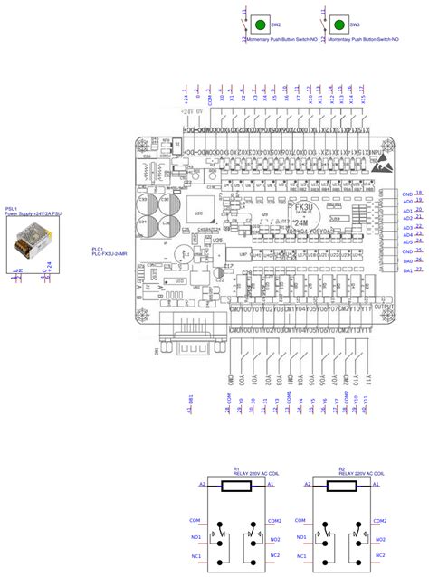 Plx001 Plc Training Set Fx3u 24mtstepper Motor Platform For Creating
