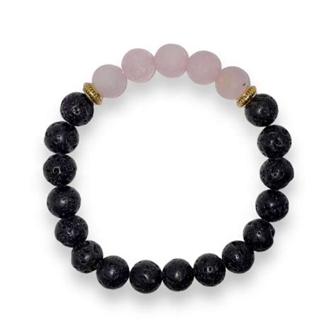 Rose Quartz Lava Bracelet Alternative Distribution