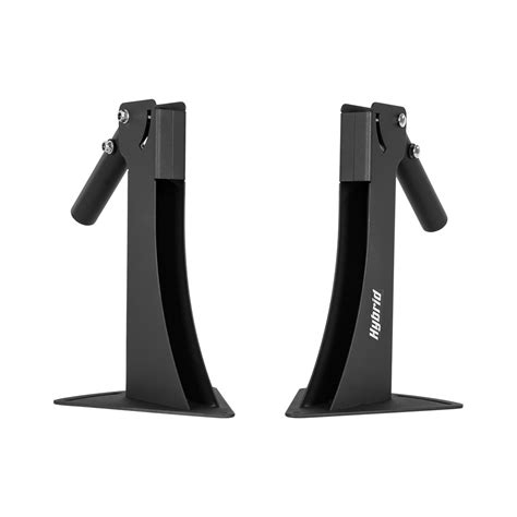 Hybrid Wall Bracket 330mm Black Pair Aisound