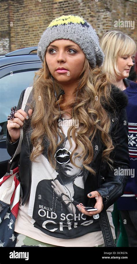 X Factor Finalist Jesy Nelson Of Little Mix Arriving At Rehearsals