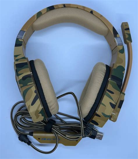 Ігрові навушники з мікрофоном Ovleng Gt95 камуфляж Phantom Дропшиппінг платформа