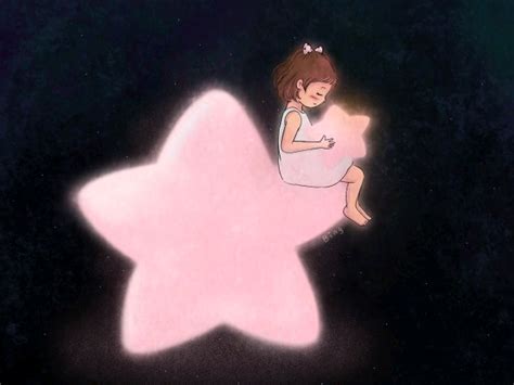 心里住着小星星，生活才会亮晶晶杨梅妈 站酷zcool