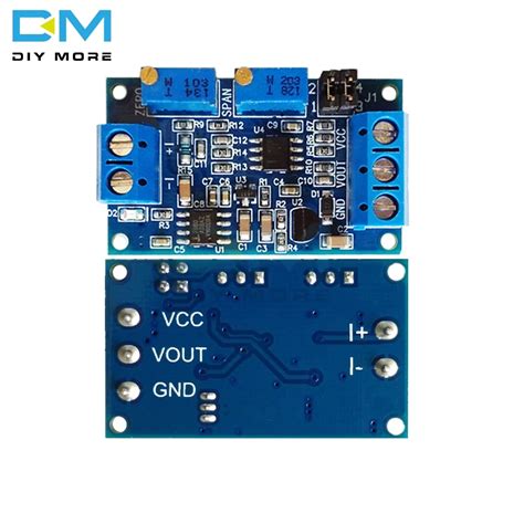 Current To Voltage Module 0 4 20ma To 0 3 3v 5v 10v Voltage Transmitter