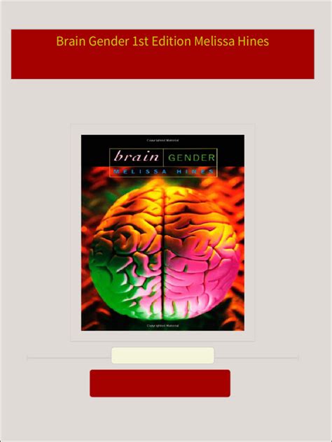 Immediate Download Brain Gender 1st Edition Melissa Hines Ebooks 2024