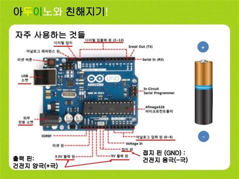 아두이노 워크샵 1차 아두이노 소개 Led 피에조 부저 버튼