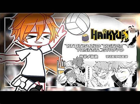 Karasuno React To Hinata Shoyo Gacha Club Haikyuu Anime Spoilers Manga Spoilers PT BR
