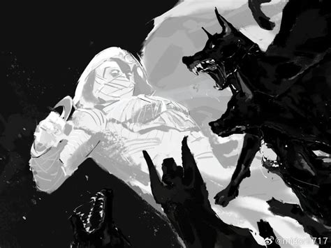 Moon Knight And Marc Spector Marvel And 2 More Drawn By Midoriii717