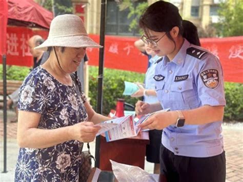 草庙子镇：文明实践“赶大集”，志愿服务接地气公益社区居民