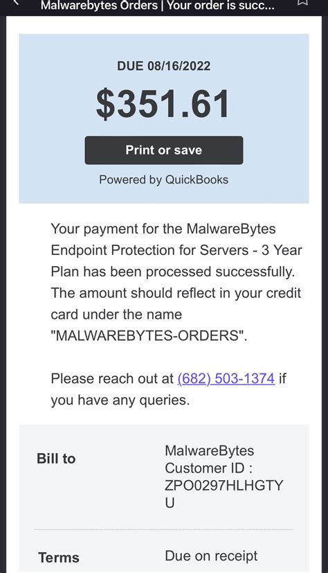Another Malwarebytes Scam Have Fun R Scamnumbers