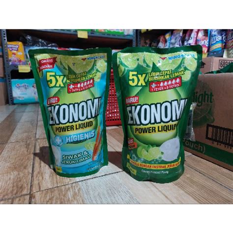 Jual Ekonomi Sabun Cuci Piring 650ml Free Spons Cuci Piring Shopee