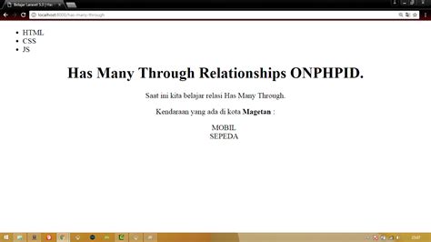 Belajar Laravel Apa Itu Has Many Through Relationships Pada Laravel