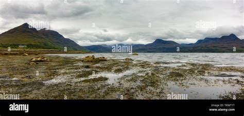 Upper Loch Torridon Wester Ross National Scenic Area Highlands Scotland Stock Photo Alamy