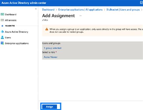 Setting Up The Saml Role On Azure Ad Blubracket Documentation