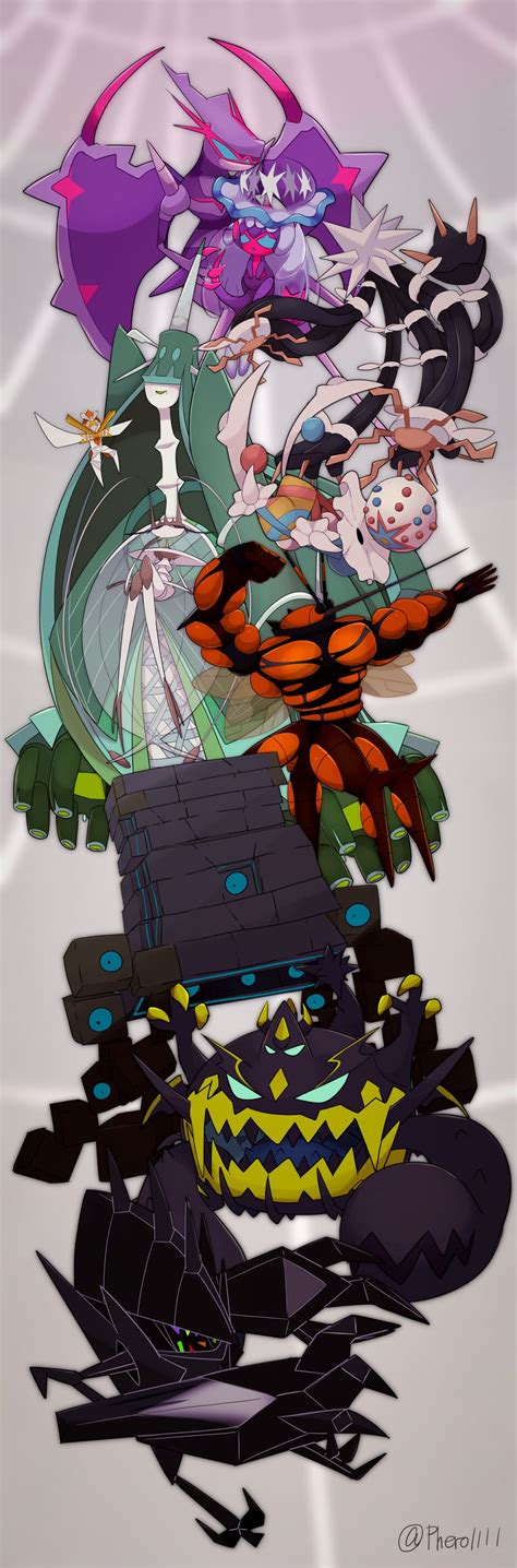 Nihilego Pheromosa Poipole Buzzwole Xurkitree And 8 More Pokemon