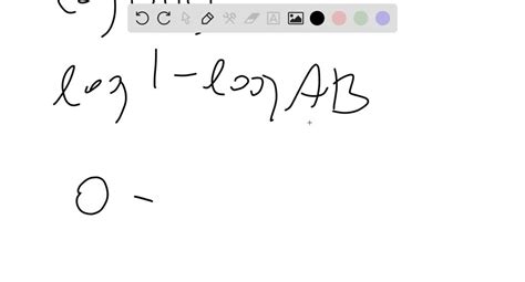 Rewrite The Expression In Terms Of Loga And Logb Or State That This Is