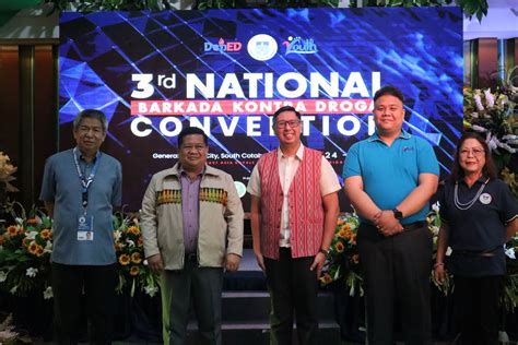 Deped Bolsters Drug Education Prevention Campaigns In 3rd National Barkada Kontra Droga
