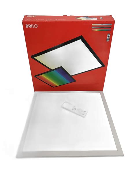 PLAFON KWADRATOWY BRILONER 45 X 45 CM BIAŁY 7152 016 Cena Opinie