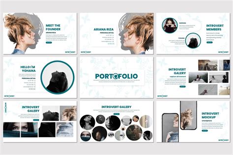 Introvert Powerpoint Template Presentation Template 76824