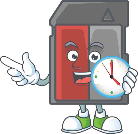 Memory Card Mascot Icon Design 20394439 Vector Art At Vecteezy