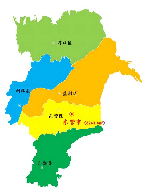 东营市地理位置 东营市东营区 大山谷图库